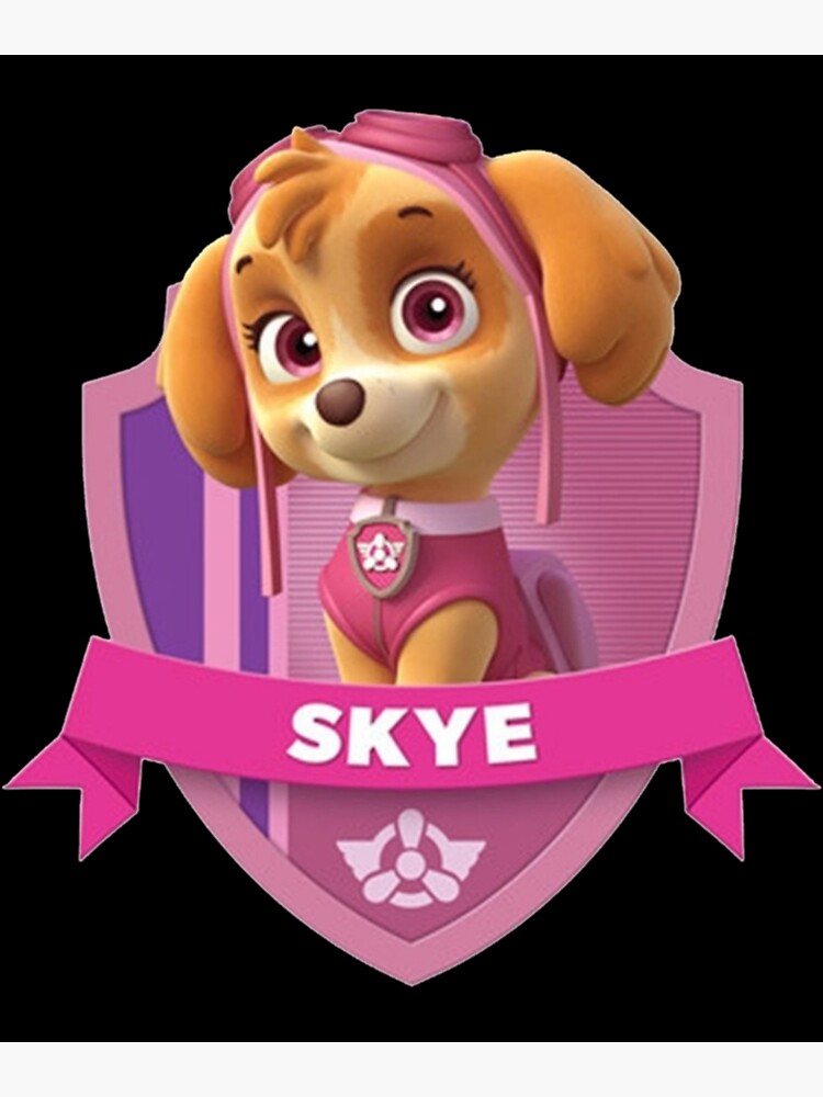 "Paw Patrol Characters " Poster for Sale by PrintdesignzF | Redbubble