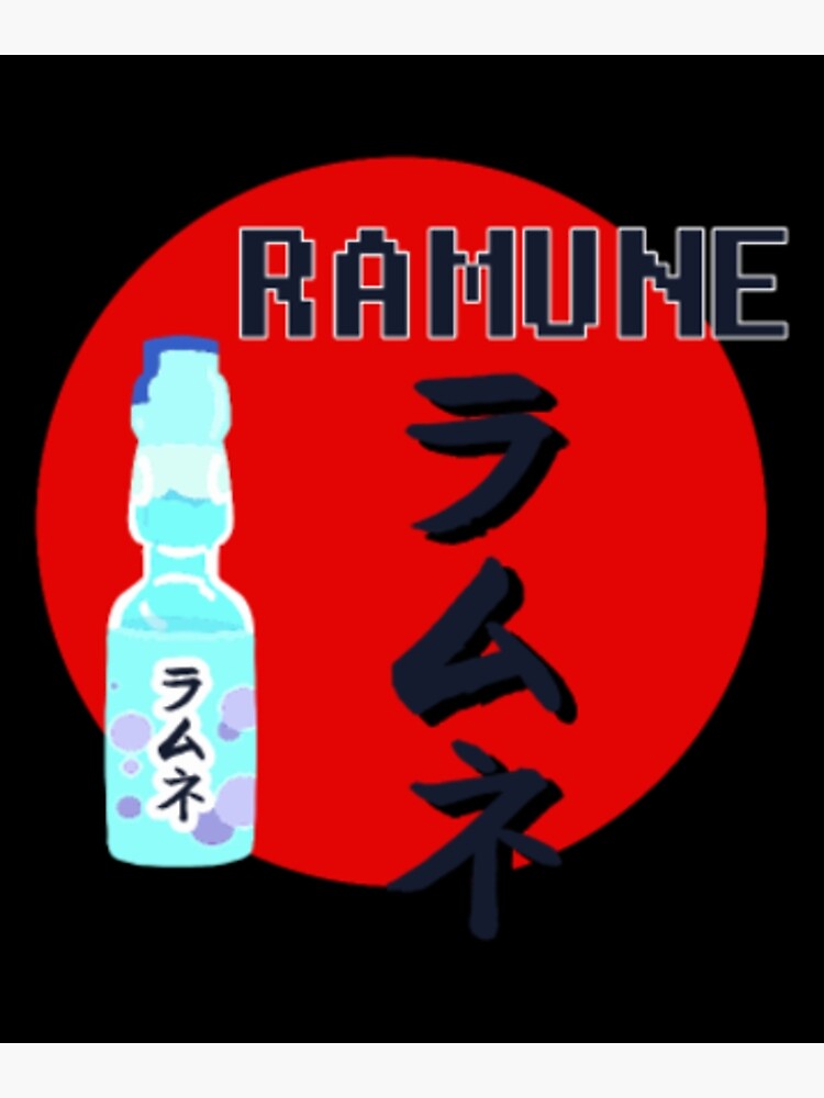 "ramune japanese soda" Poster for Sale by PutanVucan | Redbubble