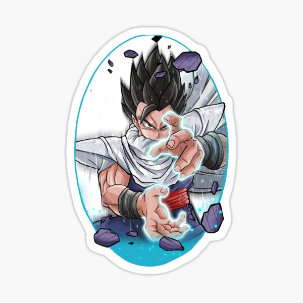 "Potential Restored Merch Line Active funny animals DragonBall" Sticker ...