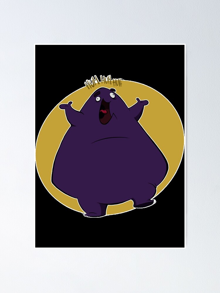 "Grimace " Poster for Sale by gogolefjikgbh6 | Redbubble