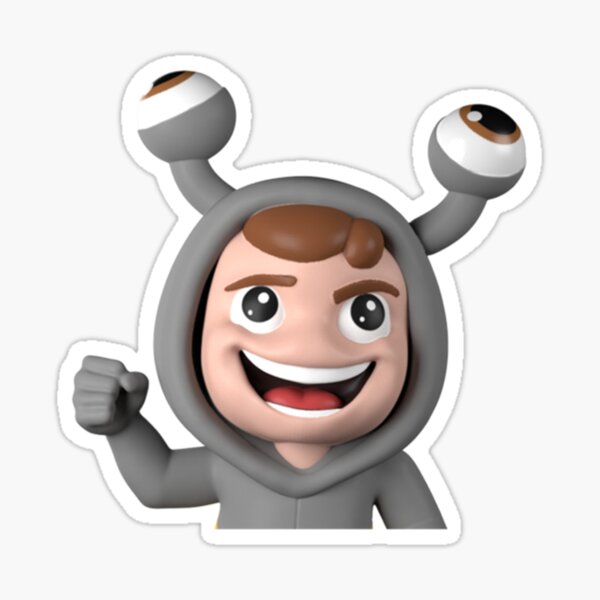 "slogoman gaming youtube,top youtuber gaming " Sticker for Sale by ...