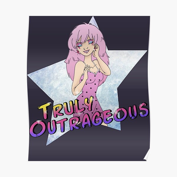 "For Men Women Jem And The Holograms Retro Wave" Poster for Sale by ...