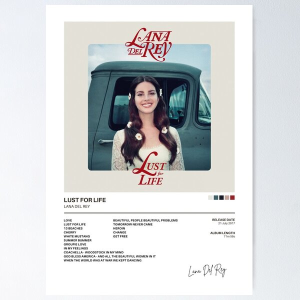 "Lust for Life" Poster for Sale by Margmorg | Redbubble