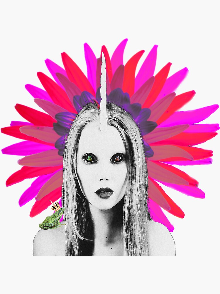 "Alien woman" Sticker for Sale by IamPennyLane | Redbubble