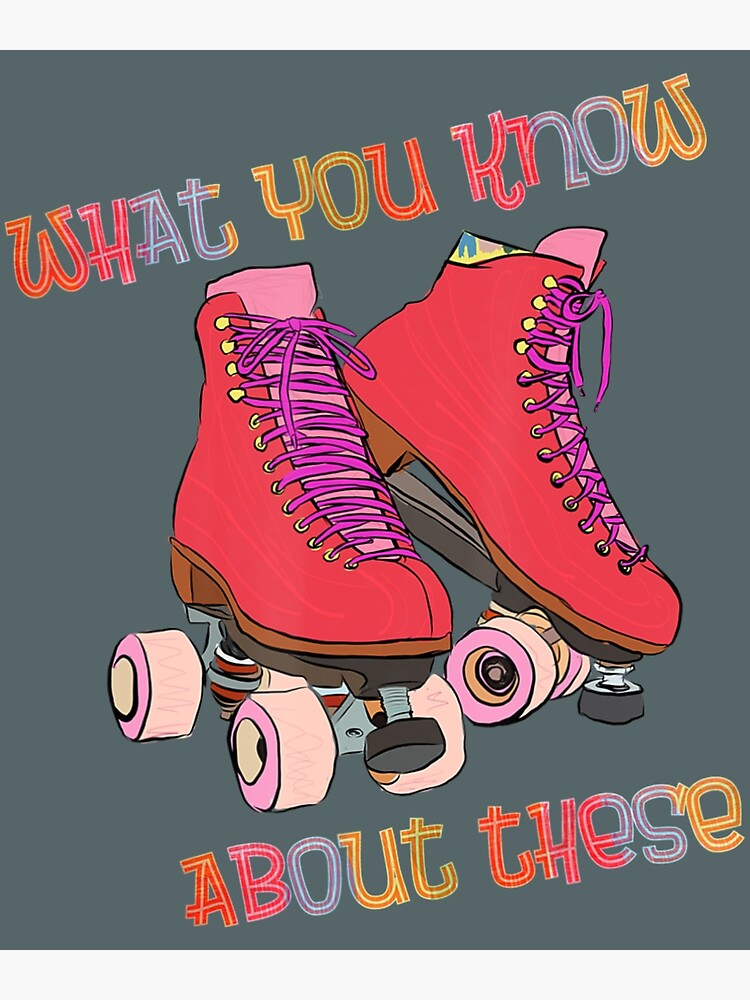 Impression photo « Patins à roulettes des années 80 Patins à roulettes ...