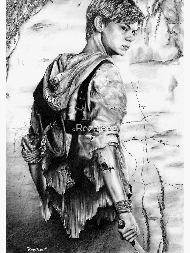 "Maze Runner - Newt" Canvas Print by Rezajeez | Redbubble