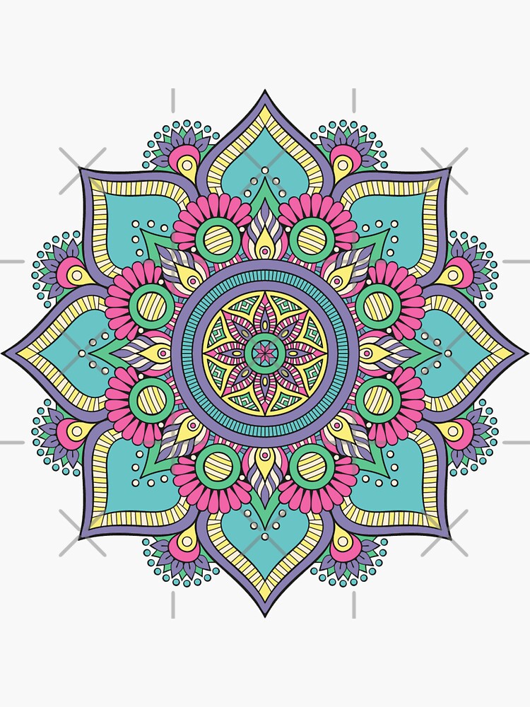 "Kanja flower" Sticker for Sale by Kajieno | Redbubble