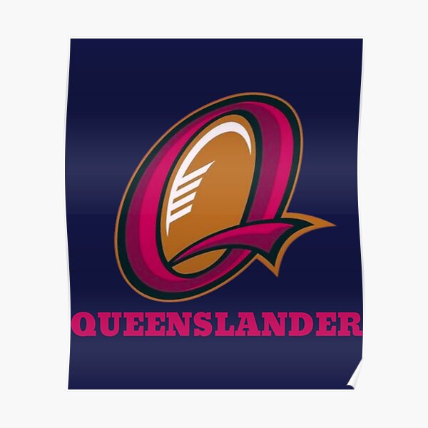 "Queensland Maroons-Mascot " Poster for Sale by OBBCollections | Redbubble