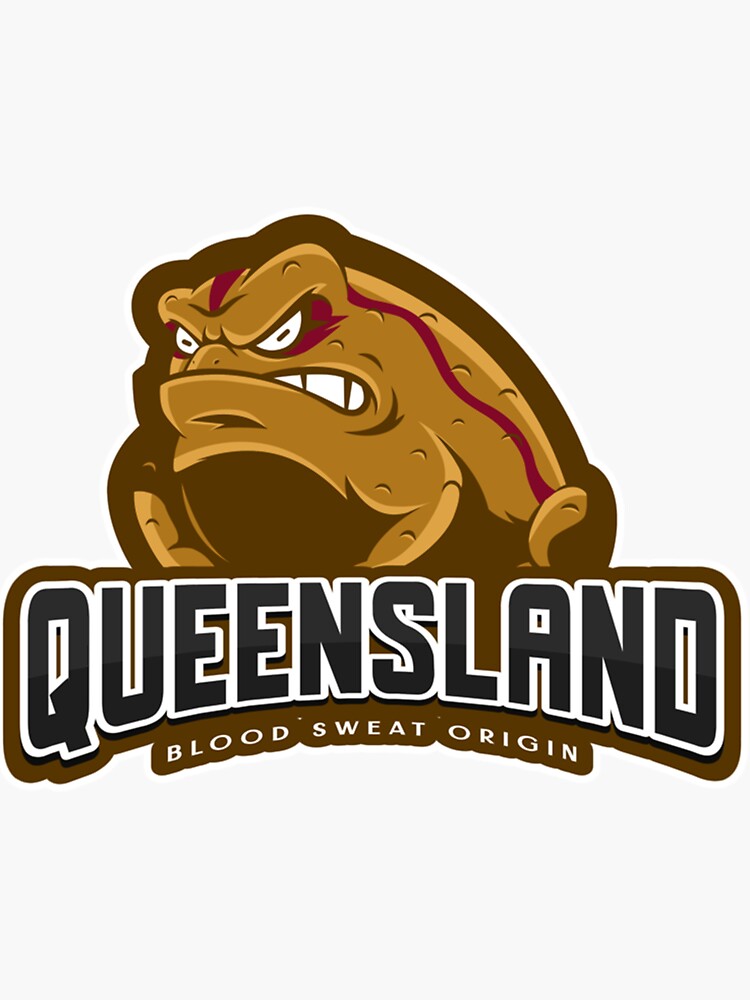 "Queensland Origin Supporter " Sticker for Sale by OBBCollections ...