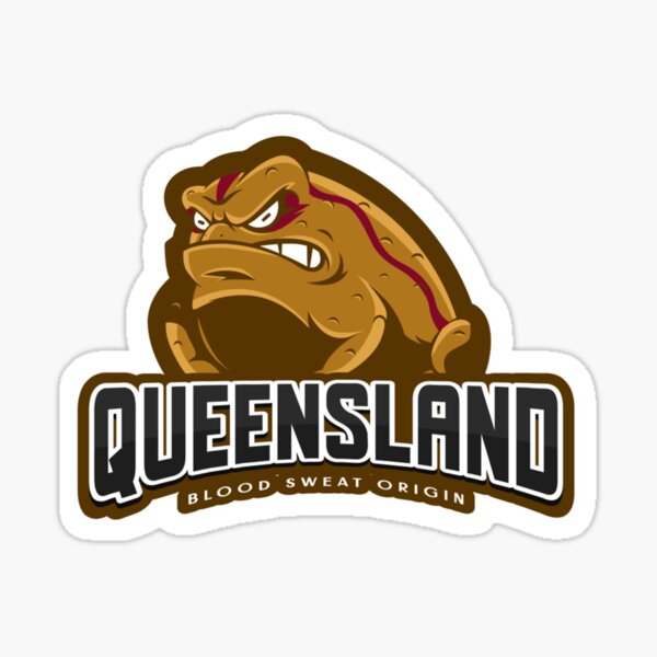 "Queensland Origin Supporter " Sticker for Sale by OBBCollections ...