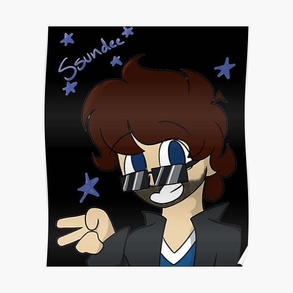 "Ssundee Fanart " Poster for Sale by SandiesTague | Redbubble