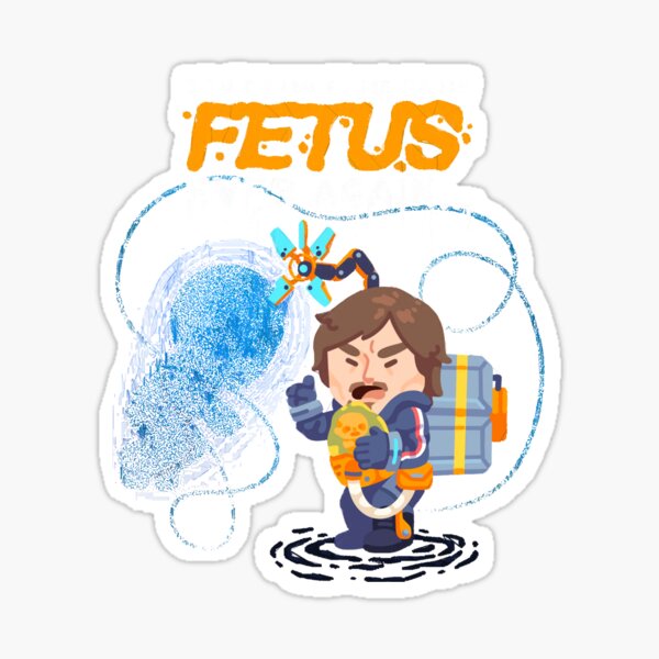 Pegatina «Hardship Cataclysm destruye los seres vivos Death Stranded ...