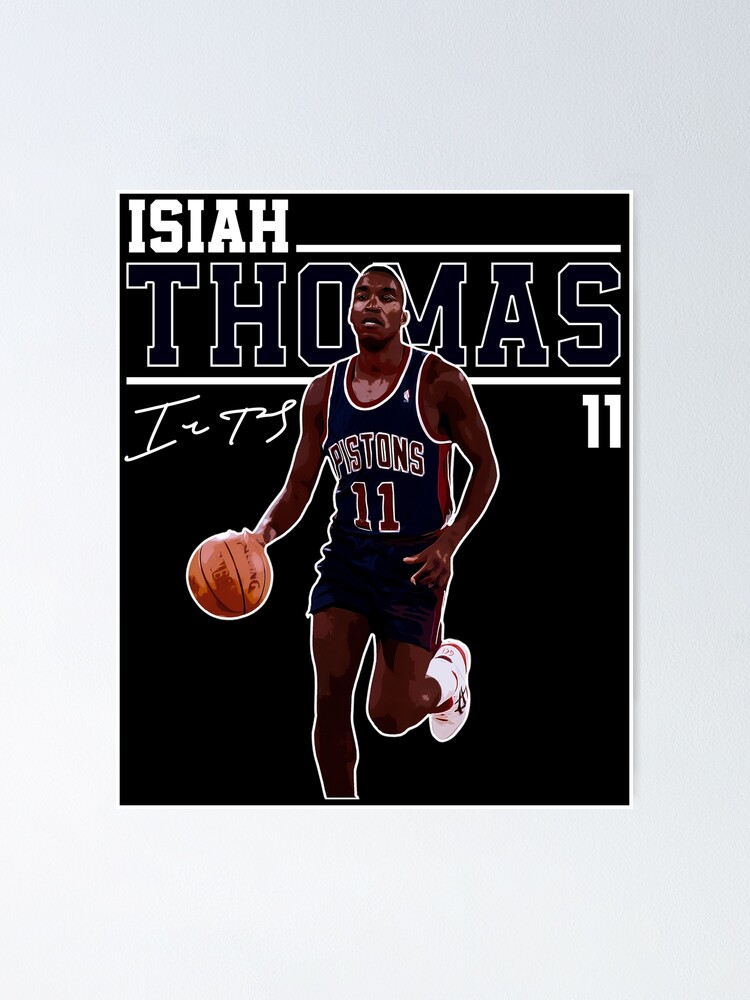 "Isaiah Thomas Basketball Legend Signature Vintage Retro 80s 90s ...