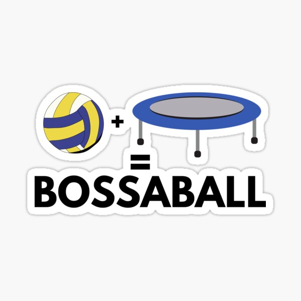 "Bossaball " Sticker for Sale by ProtonProject | Redbubble