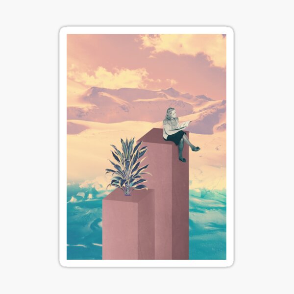 "Collage Art" Sticker for Sale by kaylabell | Redbubble