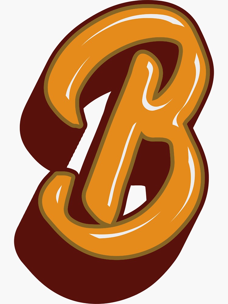 "B Tag Sticker" Sticker for Sale by Cubby-05 | Redbubble