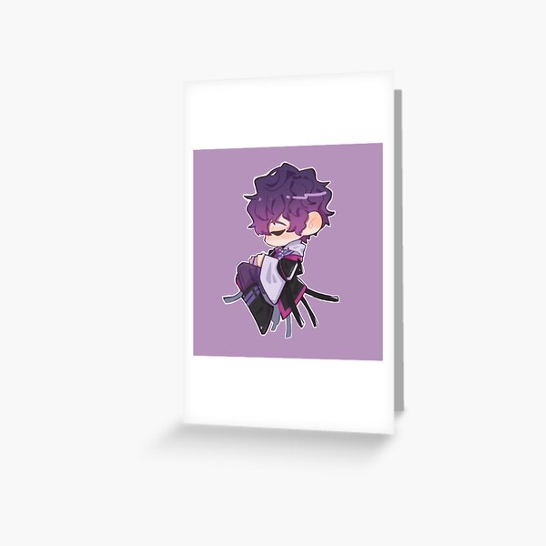 "Chibi of Uki violeta Uki - Nijisanji - Nijisanji En" Greeting Card for ...