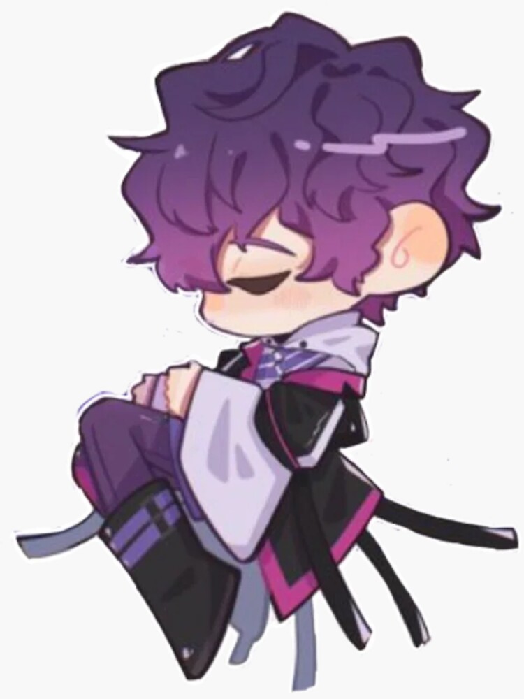 Sticker « Chibi de Uki violeta Uki - Nijisanji - Nijisanji Fr », par ...