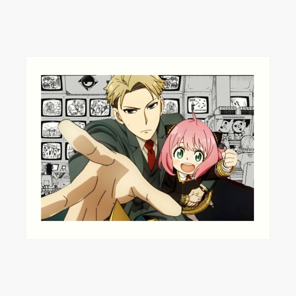 "Spy X Family Loid & Anya" Art Print for Sale by AKR-Hobby | Redbubble