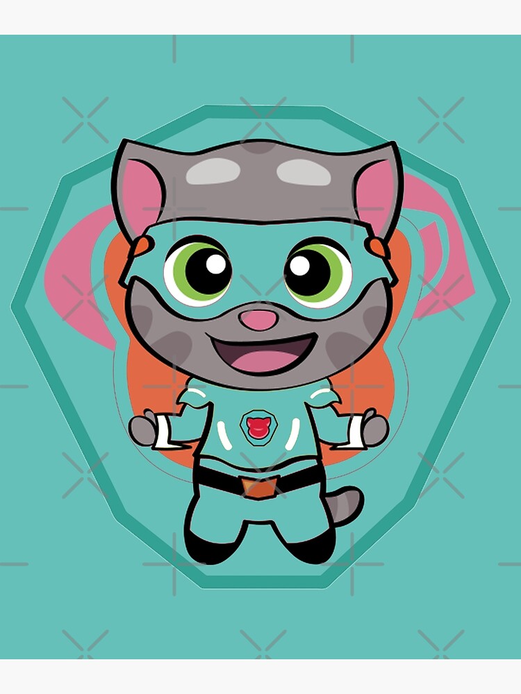 "My Talking Tom And Friends" Poster for Sale by AnnaCristiva | Redbubble