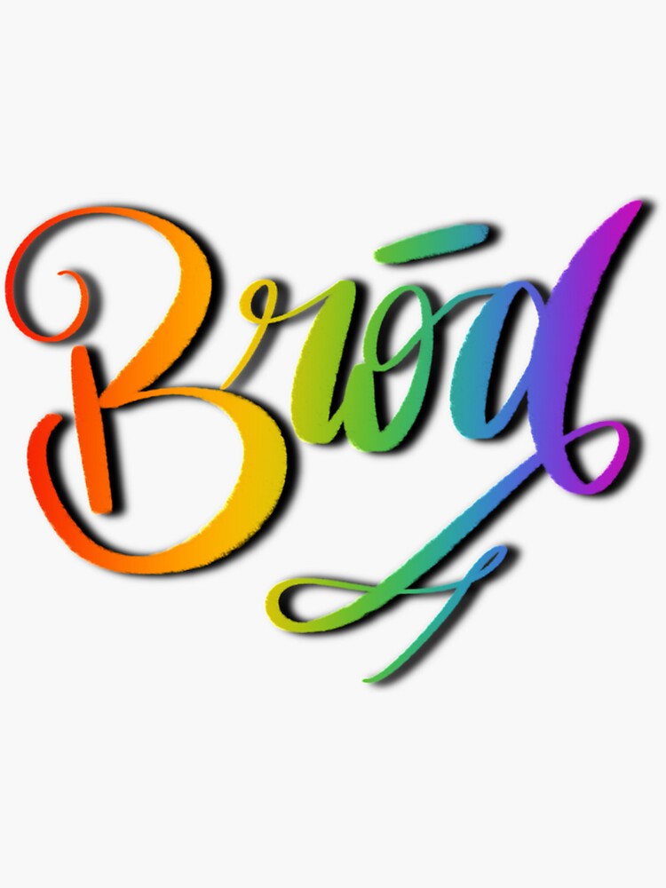 "Bród - Irish Pride " Sticker for Sale by CarolynessCano | Redbubble