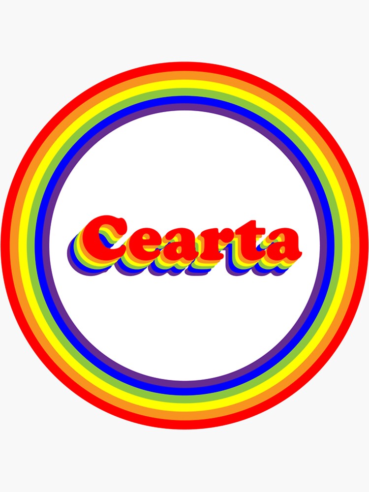 "Cearta Irish Rights Cricle " Sticker for Sale by CarolynessCano ...