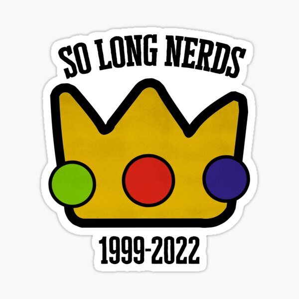 "So long nerds Technoblade" Sticker for Sale by piku1157 | Redbubble