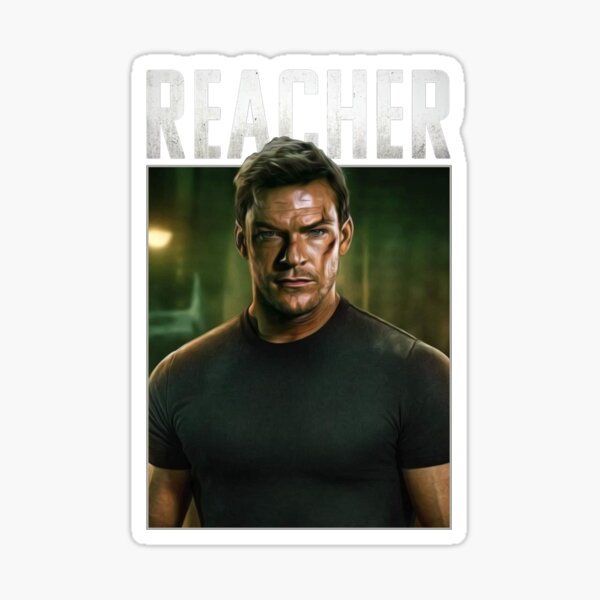 "REACHER 2022 JACK" Sticker for Sale by GuiseppeHirthe | Redbubble