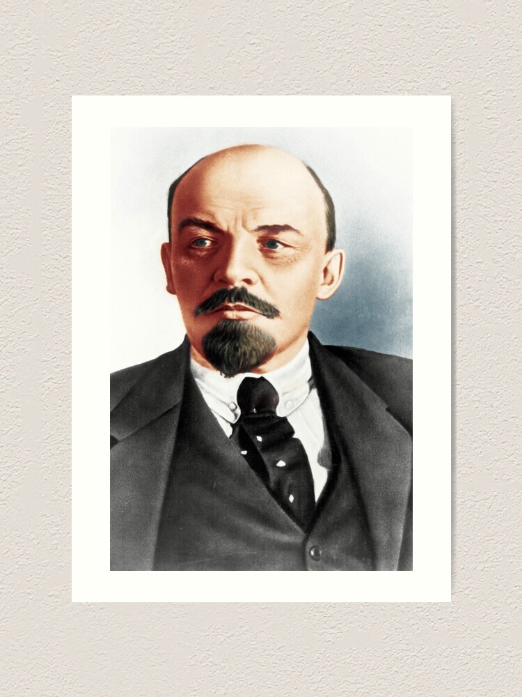 "Lenin portrait" Art Print for Sale by Khokhloma | Redbubble