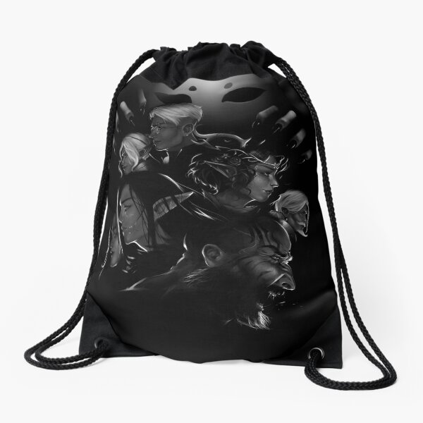 "Curse of the Raven Queen" Drawstring Bag for Sale by CaioSantos ...