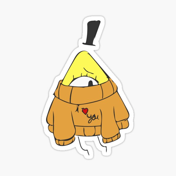 "Flustered Bill" Sticker for Sale by Dinogrl | Redbubble