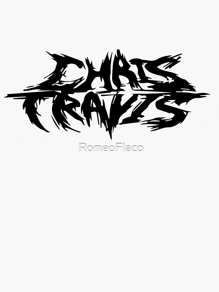 "Chris Travis" Sticker for Sale by RomeoFlaco | Redbubble