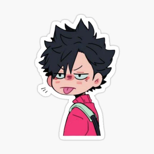 "Tetsuro Kuroo, Haikyuu" Sticker for Sale by Nastre | Redbubble