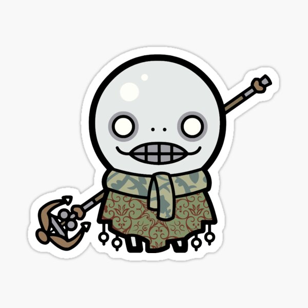 "nieR" Sticker for Sale by lisylight | Redbubble