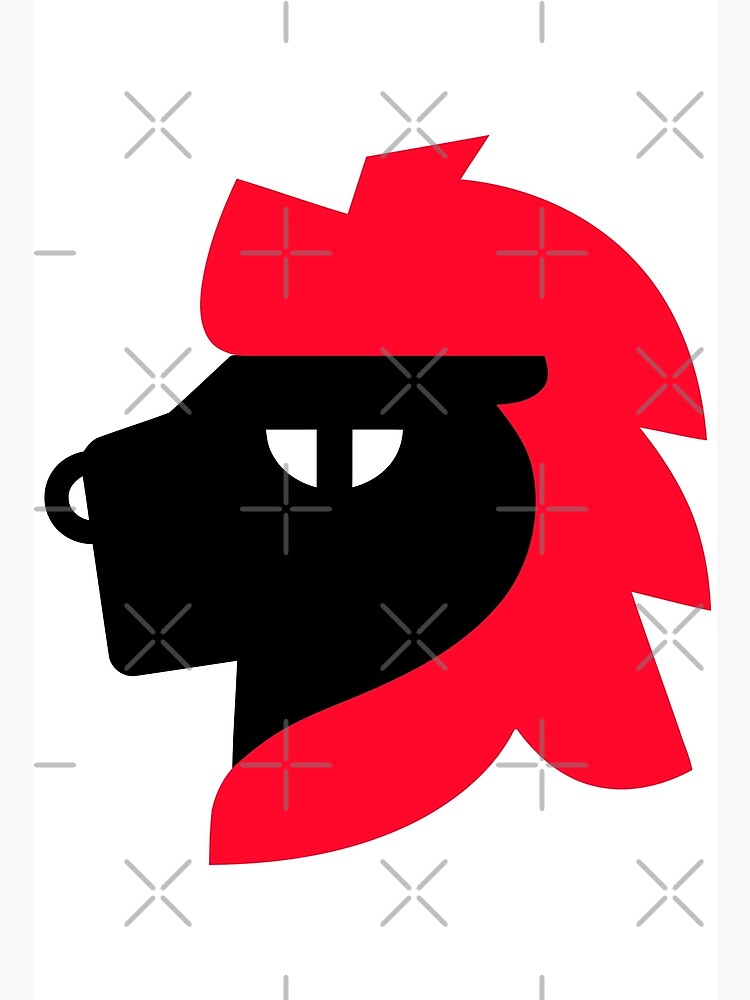 "Northernlion Merch Lion Logo" Art Print for Sale by SamibShop | Redbubble