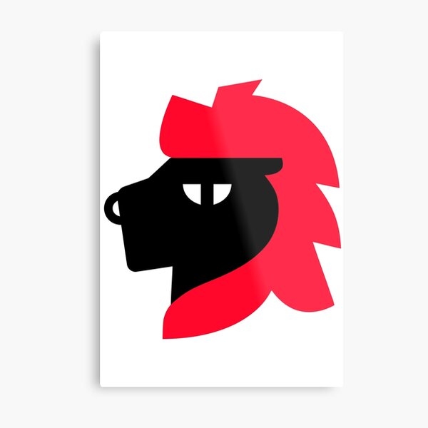 "Northernlion Merch Lion Logo" Metal Print for Sale by SamibShop ...
