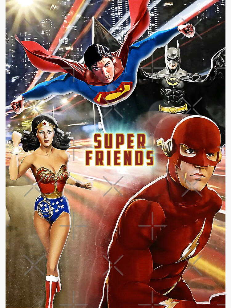 "Superhero Friends" Sticker for Sale by CreativeSpero | Redbubble