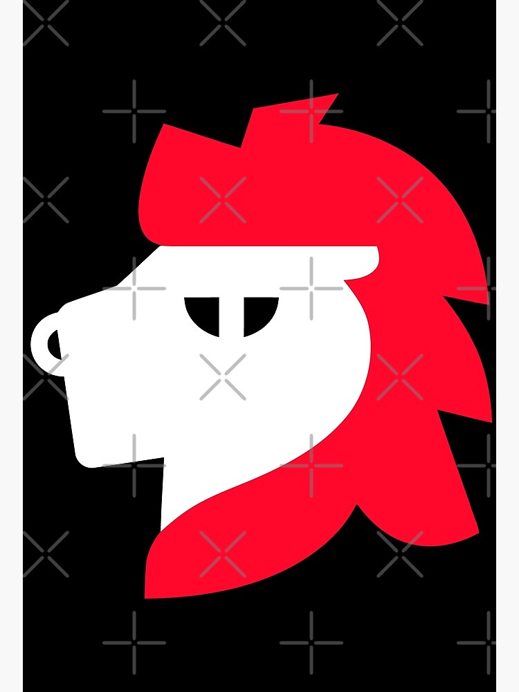 "Northernlion Merch Lion Logo" Art Print for Sale by SamibShop | Redbubble