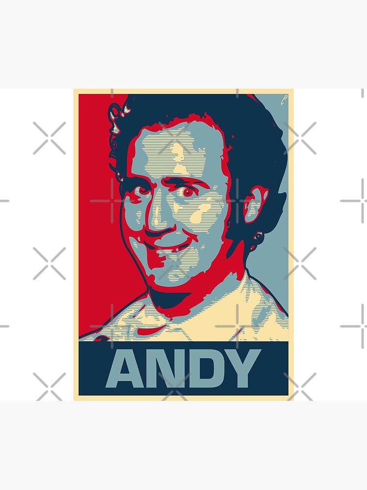 "Andy" Poster for Sale by DAFTFISH | Redbubble
