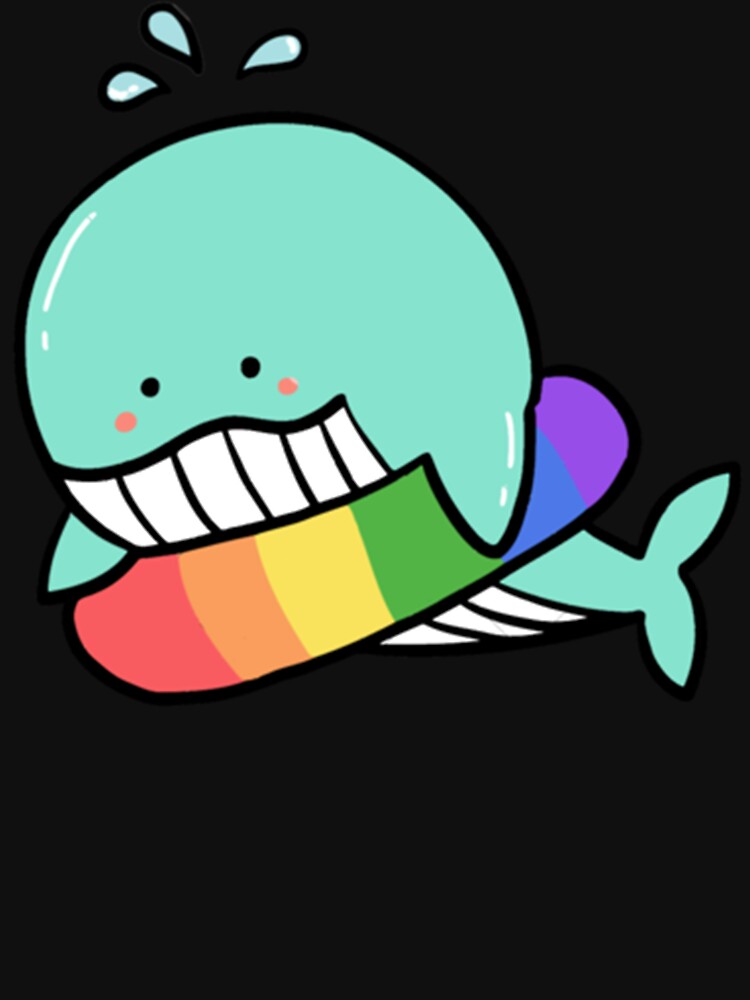 "pride rainbow style lgbt whale shirts. " T-shirt by PerciaccantoRy ...