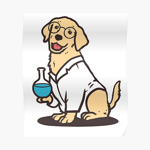"Science Lab -Chemistry Dog Meme -science dogg" Poster for Sale by ...