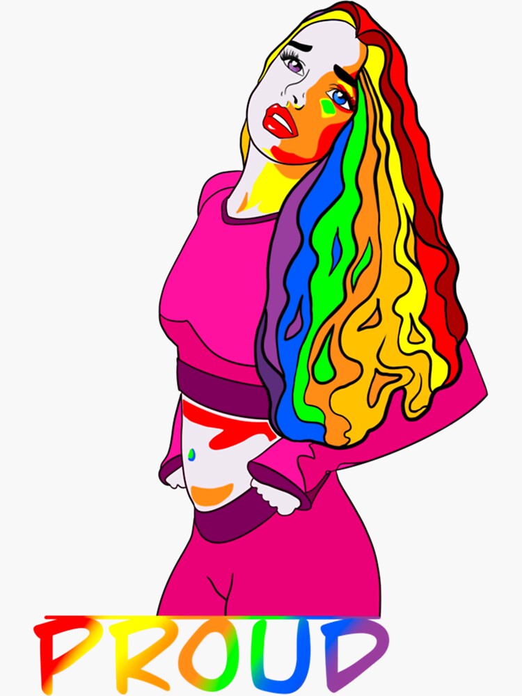 "Proud " Sticker for Sale by PerciaccantoRy | Redbubble