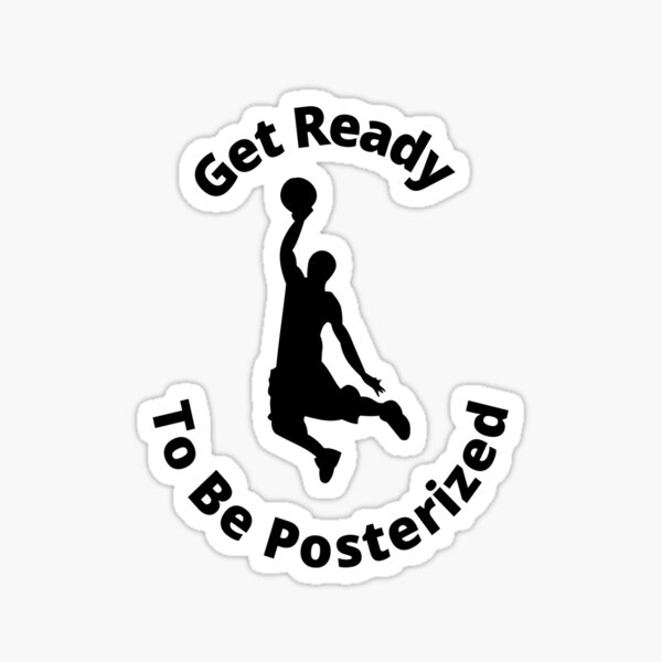 "Get Ready to be Posterized" Sticker for Sale by DinakaraG | Redbubble