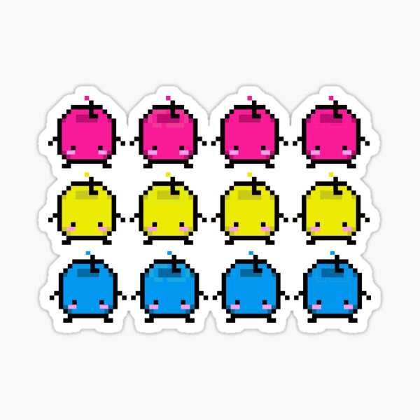 "Pansexual Junimo" Sticker for Sale by MangoMomma27 | Redbubble