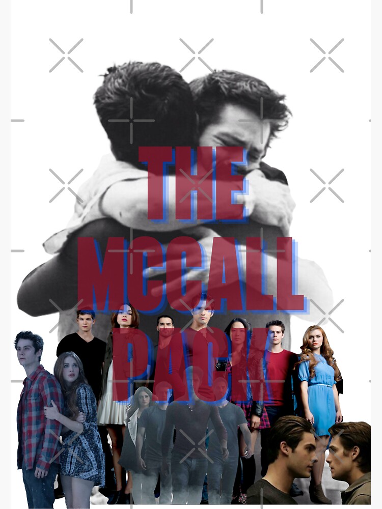 "Teen Wolf Scott McCall Pack" Sticker for Sale by lilyycoop | Redbubble