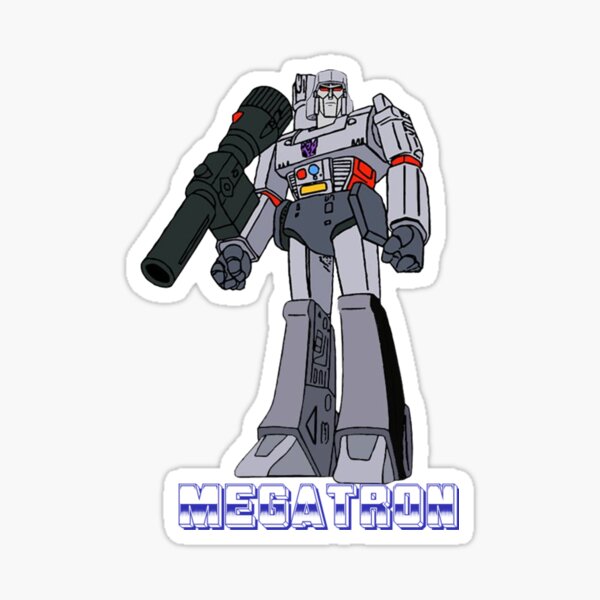 "megatron" Sticker for Sale by bxlart | Redbubble