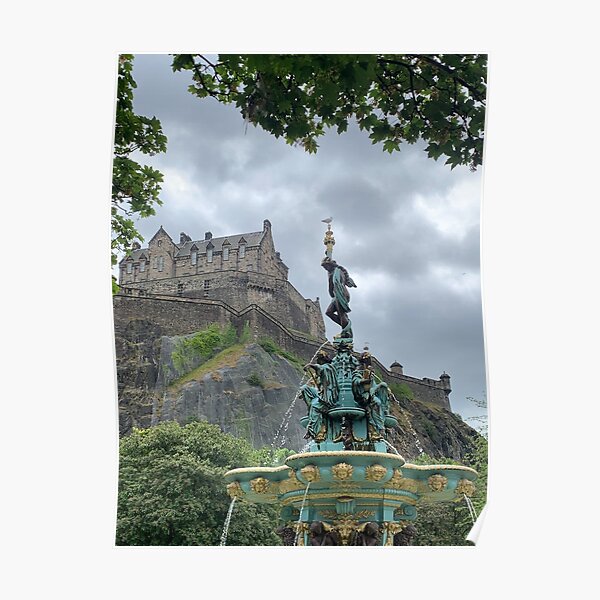 "The castle " Poster for Sale by Armut-Agaci | Redbubble