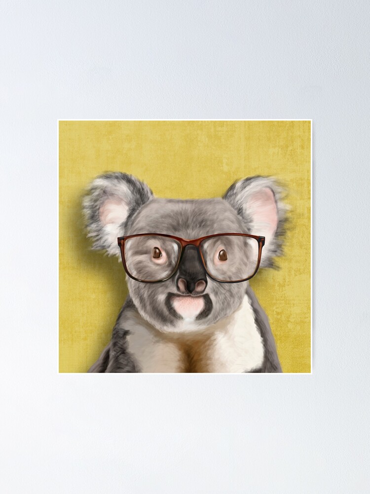 "Mr Koala" Poster by Sparafuori | Redbubble