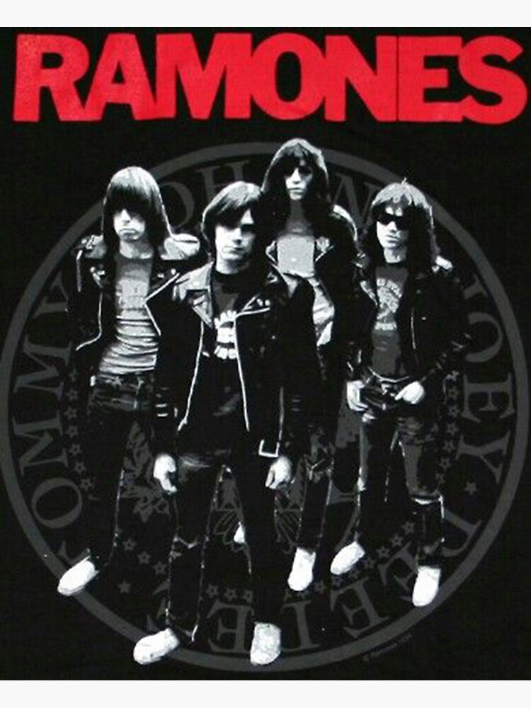 "Ramones - Poster" Sticker for Sale by Allieghs | Redbubble