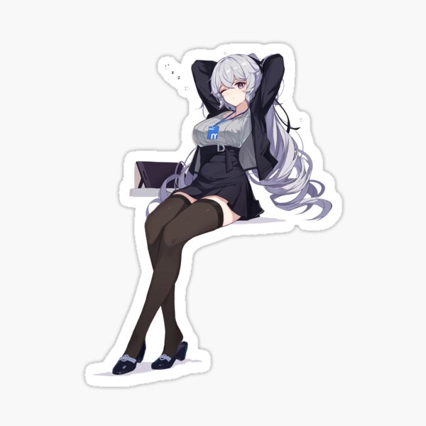 "[ SALE ] ⭐⭐⭐⭐⭐Bronya Zaychik Houkai Gakuen anime kawaii girl " Sticker ...